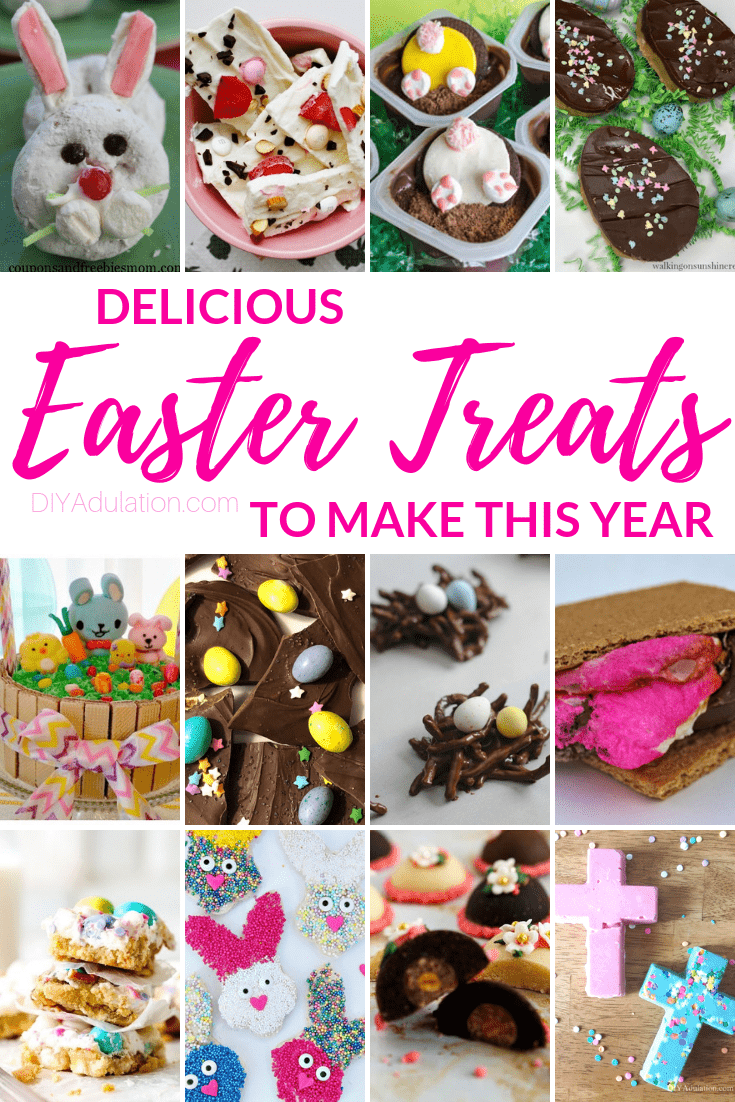 Delicious Easter Treats to Make this Year - DIY Adulation