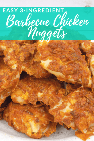Easy 3-Ingredient Barbecue Chicken Nuggets - DIY Adulation